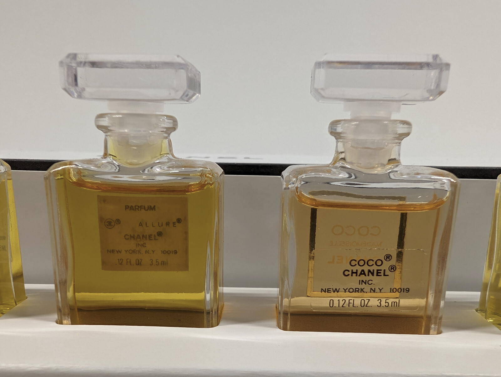 Chanel Miniature Perfume Box Set No. 5, Coco Mademoiselle, Allure, No ...