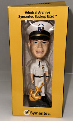 Symantec Admiral Archive Bobblehead Promotional Symantec Backup Exec ...