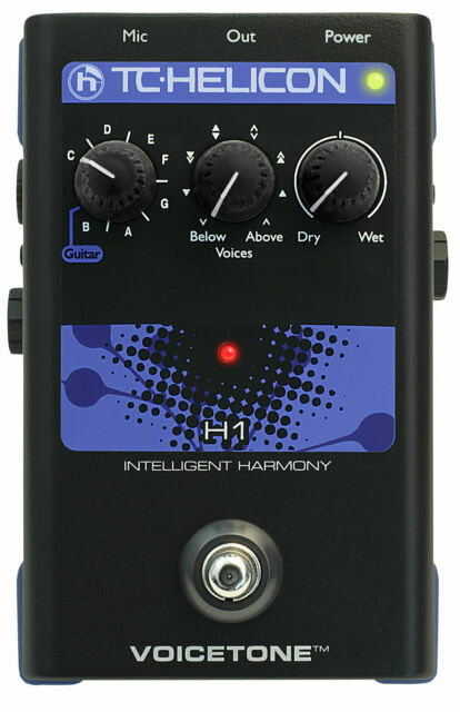 TC-Helicon VoiceTone H1 Single-Button Intelligent Vocal Harmony well ...