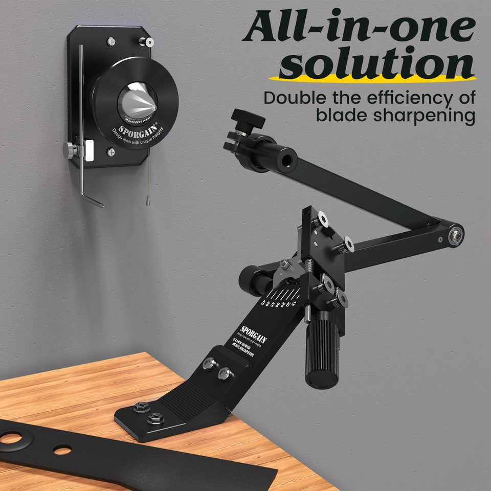 Lawn Mower Blade Sharpener&Lawn Mower Blade Balancer - Various Mower ...