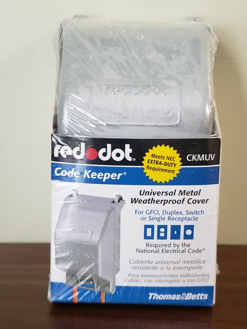 1 Red Dot Code Keeper CKMUV Universal Metal Weatherproof Cover Thomas ...