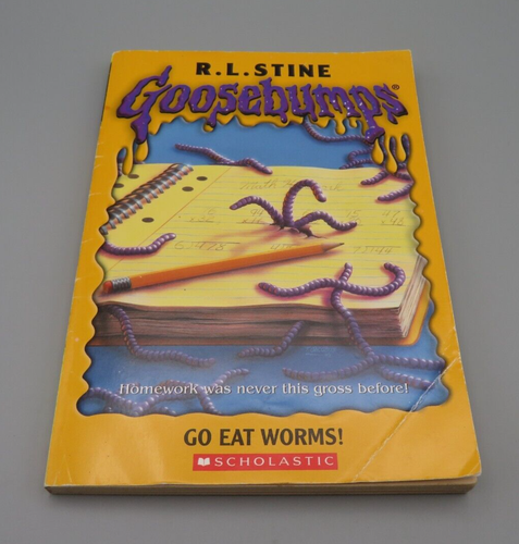 Goosebumps Go Eat Worms by R.L. Stine Horror 9780439671149| eBay