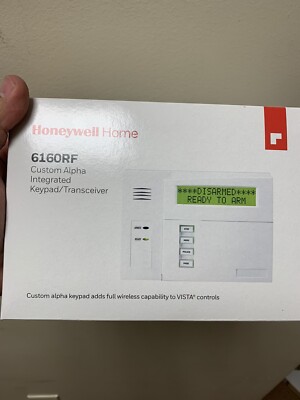 Honeywell/Ademco 6160RF Custom Alpha Integrated Keypad/Transceiver (NEW ...