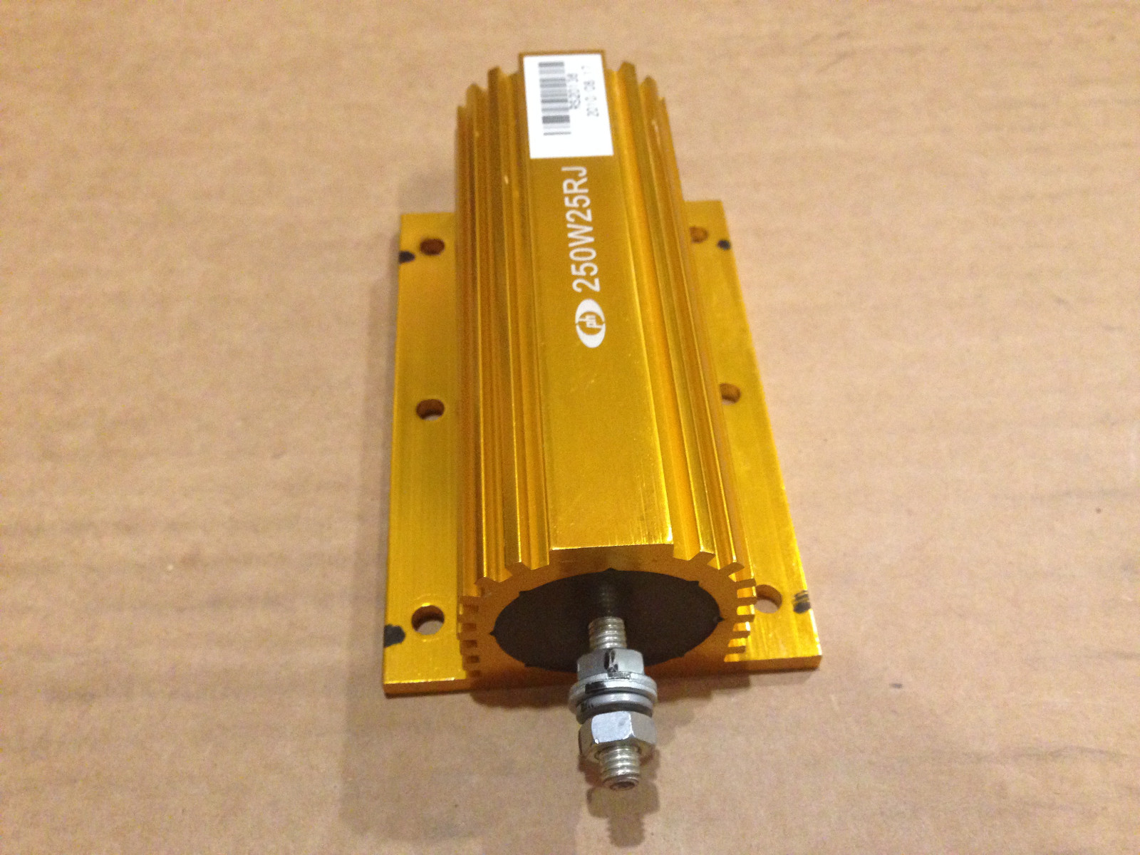 PH 250W25RJ Resistor 250 Watt Chassis Mount 25 Ohm 5% Metal Alum Load ...