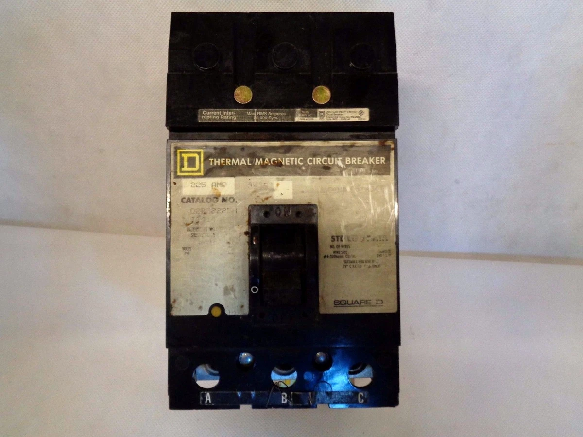 SQUARE D KC34225 I-Line Circuit Breaker 225A 3P 480V 3PH K, 47% OFF