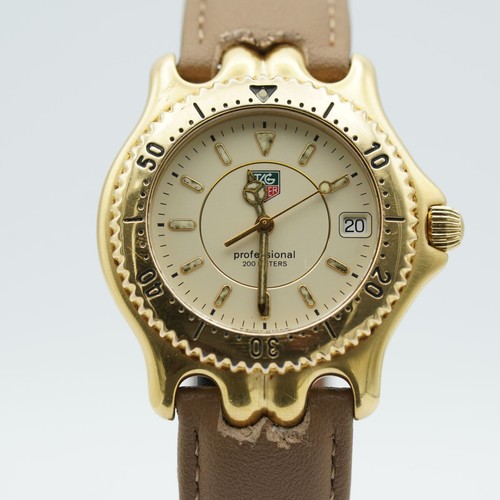 TAG Heuer SEL Quartz Men's Watch Steel Vintage 1 15/32in WG1130 RAR ...