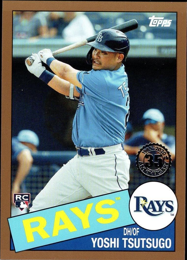 2020 Topps Update Series - 1985 Topps Baseball Yoshi Tsutsugo #85TB-3 ...