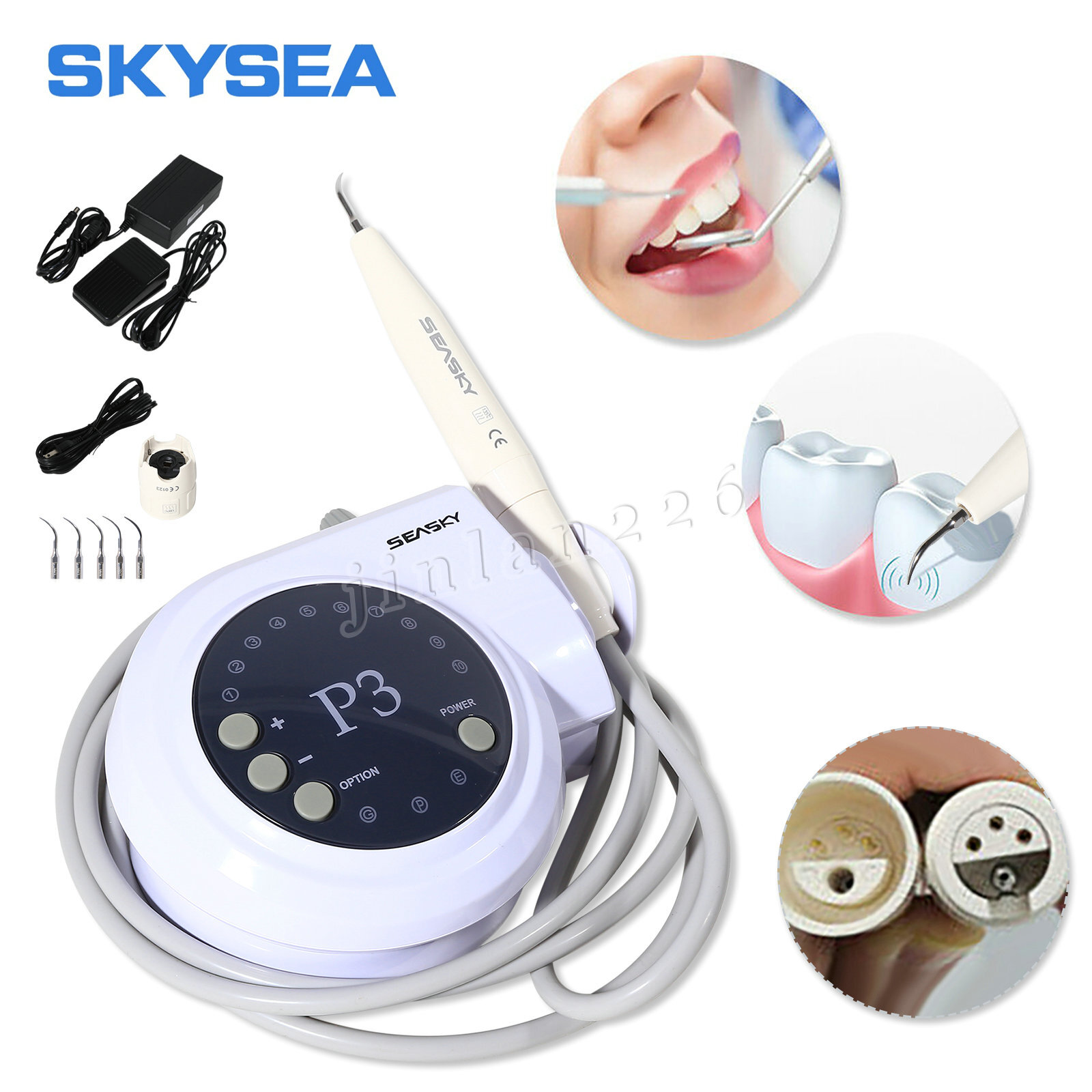 Dental Ultrasonic Piezo Scaler Detachable Ultrasound Unit fit DTE SATELEC P3+ JL | eBay