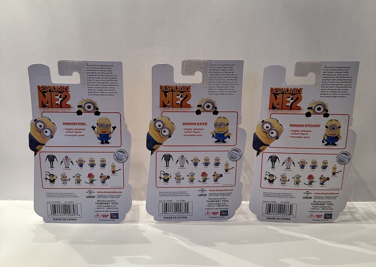 Despicable Me 2 - Mini Figures Lot of 6 Figures - New | eBay