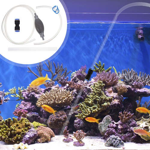 Water Changer Toilet Suction Aquarium Cleaning Tools Fish Tank Drainer ...