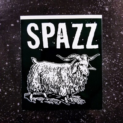 Spazz 4 x 4" Waterproof Vinyl Sticker [💪 HQ Durability!] Infest ...