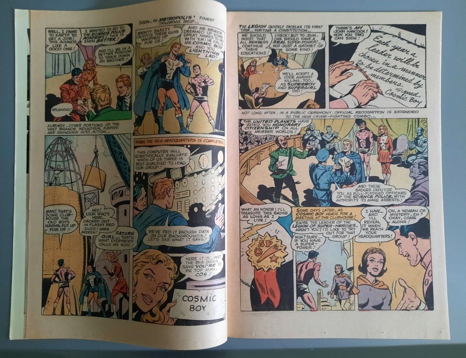 Secret Origins 6 DC Comic 1974 Legion of Super-Heroes Blackhawk VF | eBay