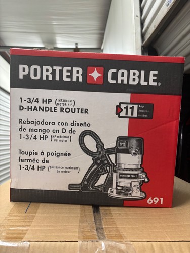 Porter Cable 691 D-Handle Heavy Duty Router 6912 Motor w/6911 Base | eBay