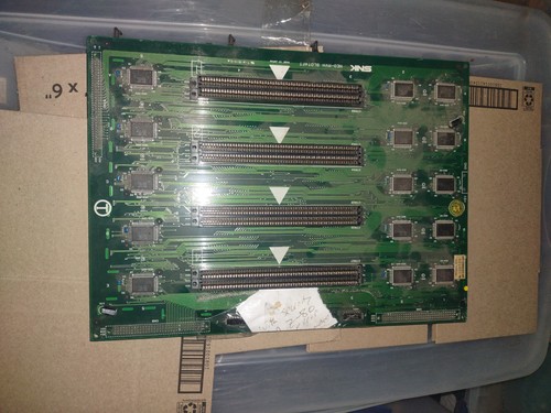 neo geo 4 slot arcade main pcb #2 | eBay
