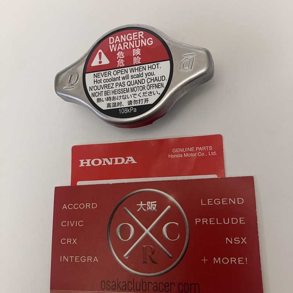 Genuine OEM Acura Radiator Cap 19045RAA003 05-08 09-14 TSX 07-12 13-18 ...