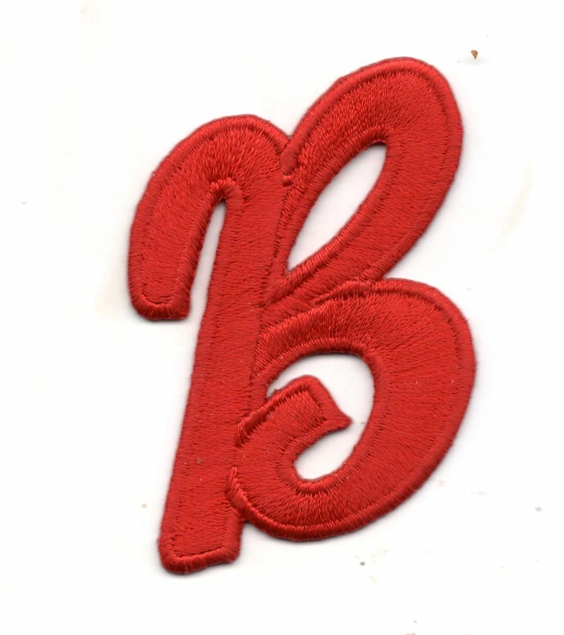 Sew On Embroidered Letters