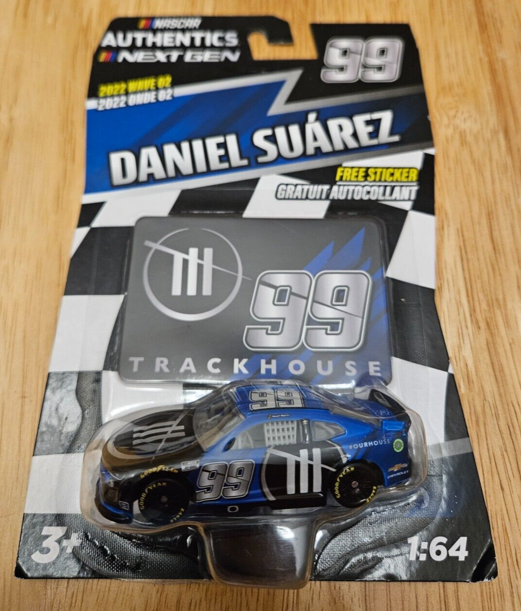 2022 1:64 Daniel Suarez Trackhouse Test Car NASCAR Authentics Wave 2 | eBay