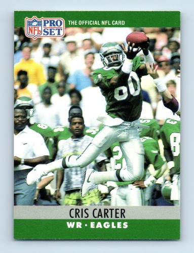 1990 Pro Set Cris Carter Philadelphia Eagles #246 | eBay