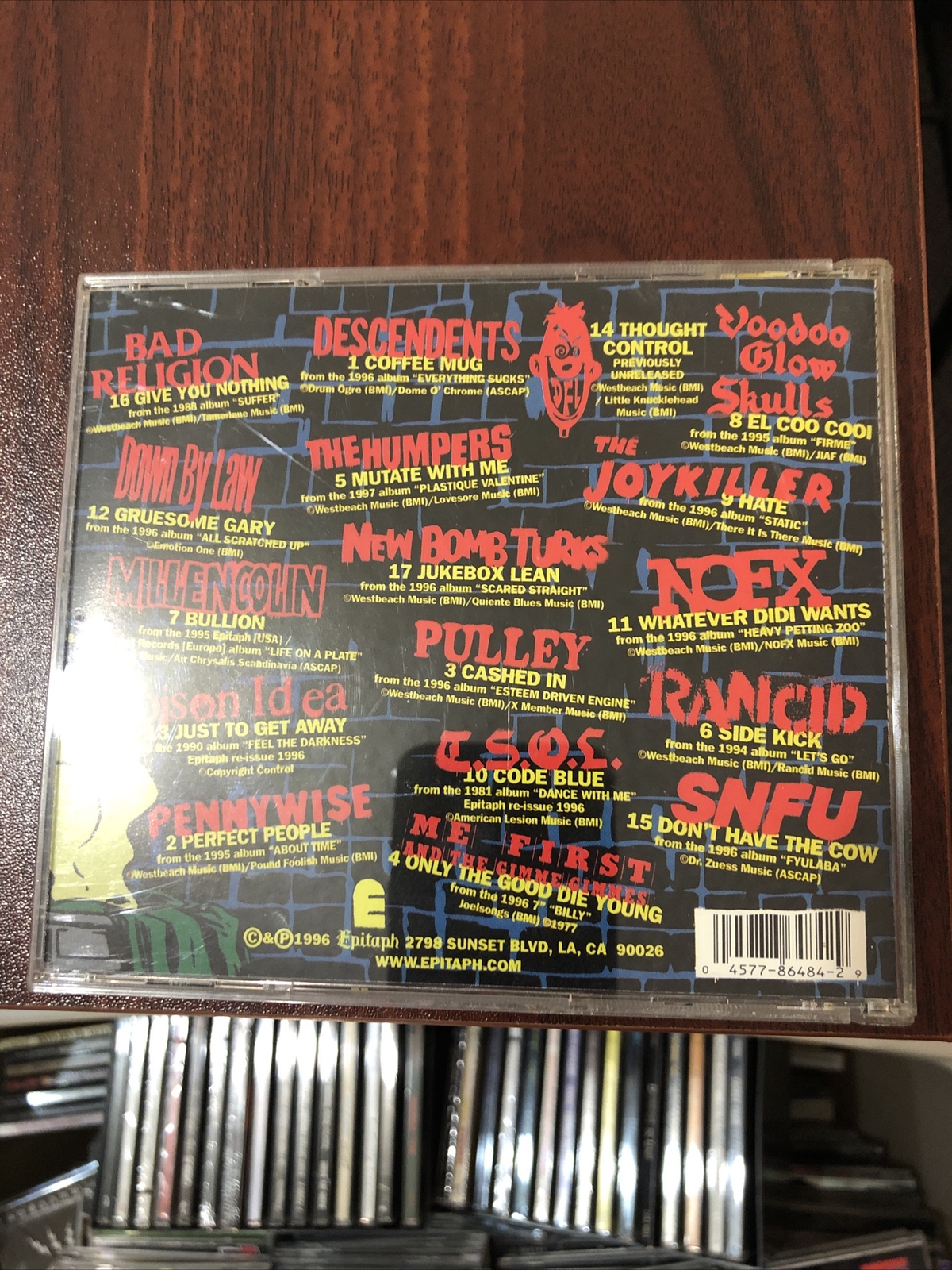 Punk-O-Rama, Vol. 2 by Various Artists (CD, Oct-2004, Epitaph (USA ...