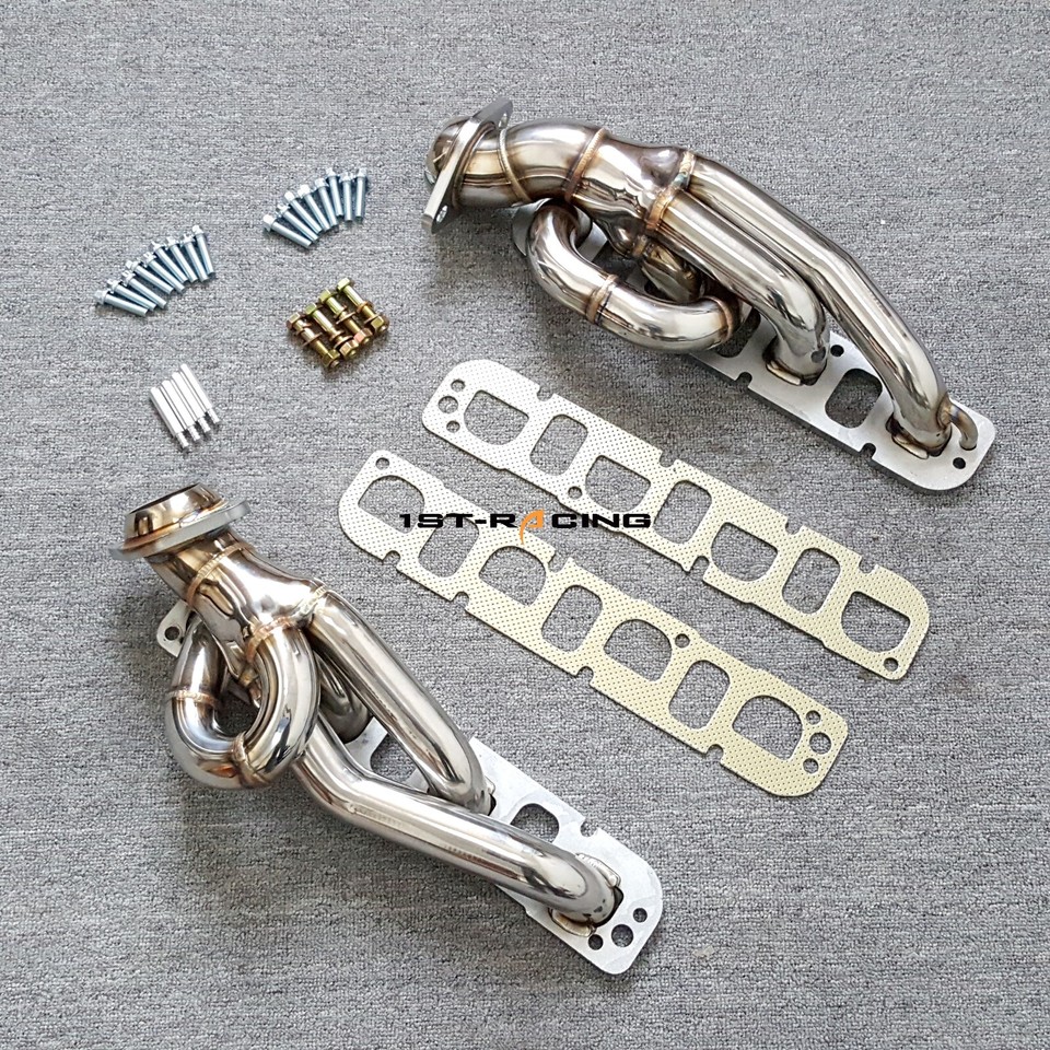 Shorty Exhaust Headers Manifold for 03-08 Dodge Ram 1500 2500 3500 5.7 Hemi V8 | eBay