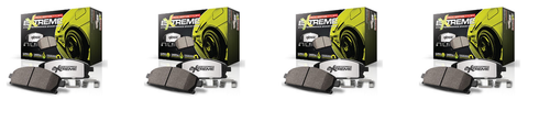 4x Power Stop Brake Pad Z26-1405 Z36 Extreme; FMSI Number D1405 ...