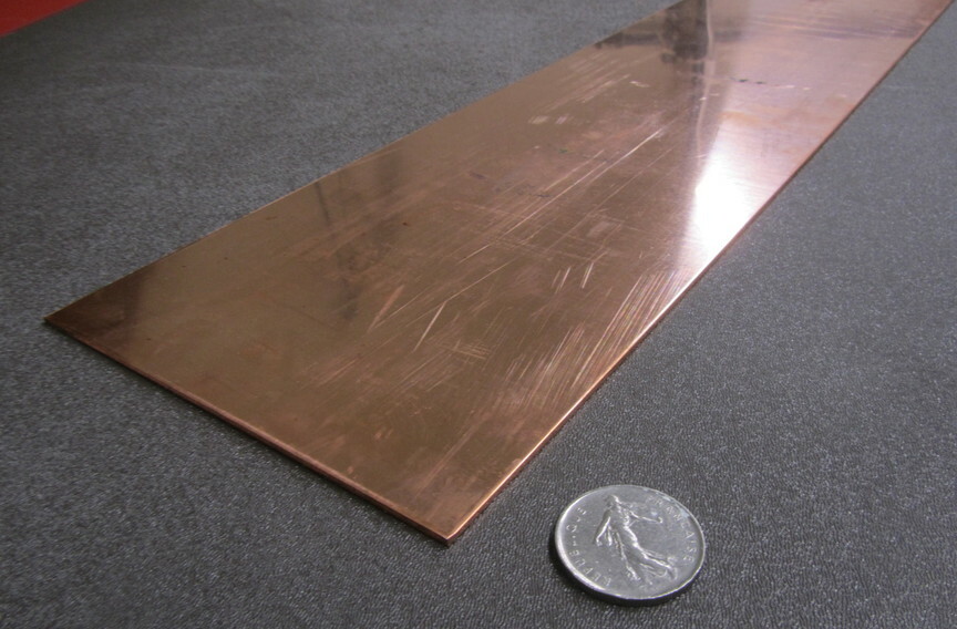 110 Copper Bar H02 .025" Thick x 6.0" Wide x 36.0" Length | eBay
