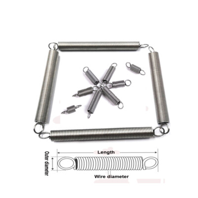 10pcs Spring Extended Compression Expansion Various Sizes Tension ...