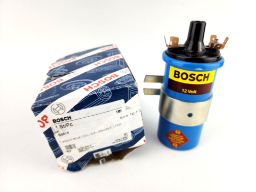 Bosch 00012 Blue Ignition Coil Volkswagen Bug Bus Type3 Ghia Thing FREE ...