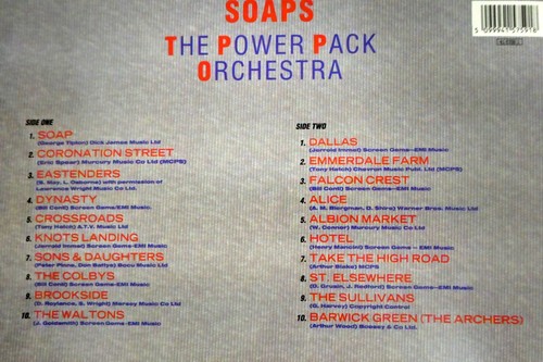 SOAPS 20 Favourite Soap Opera Themes LP SEALED Dynasty DALLAS Falcon ...