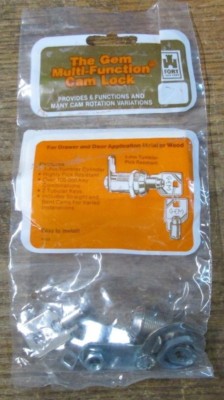 NEW LOT OF 2 Fort Lock Gem Multi-Function Cam Barrel Lock 3/4" MFW 1058 ...