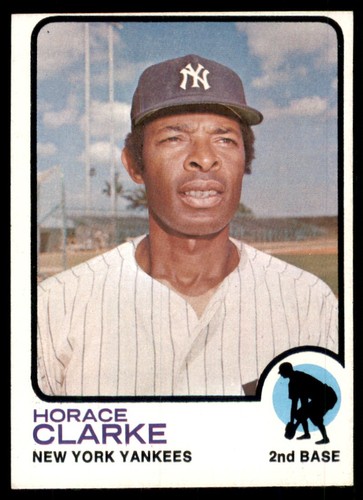 1973 Topps Horace Clarke New York Yankees #198 | eBay