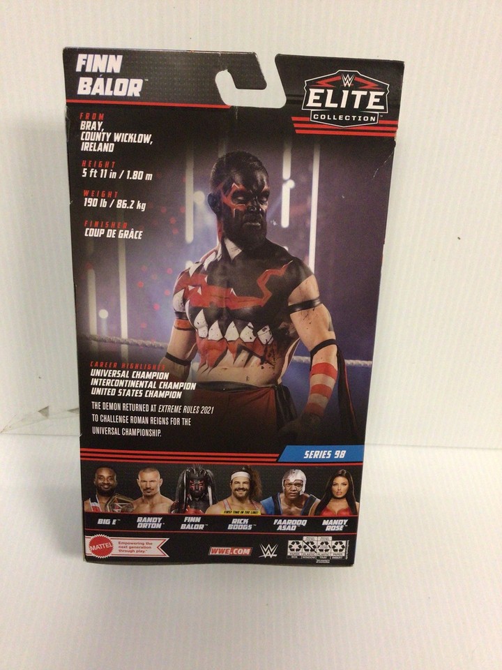 WWE Mattel Elite Series 98 DEMON FINN BALOR Wrestling Figure - New | eBay