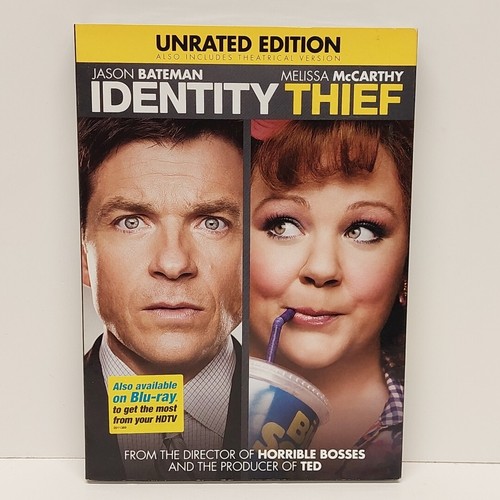 Identity Thief (DVD, 2013, Widescreen) Melissa McCarthy/Jason Bateman ...
