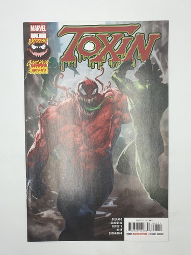 Toxin Marvel Comics #1 | eBay