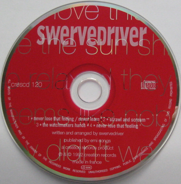 Swervedriver - Never Lose That Feeling (CD Single) | eBay UK