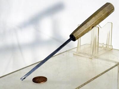 S.J. Addis Wood Carving Gouge Chisel #3 Sweep 1/8" Cut 8.25" Long | eBay