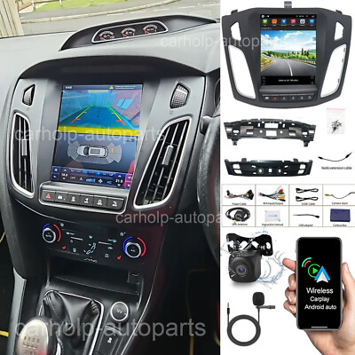 Für Ford Focus MK3 2012-2018 Android 13 Autoradio CarPlay WIFI GPS Navi ...