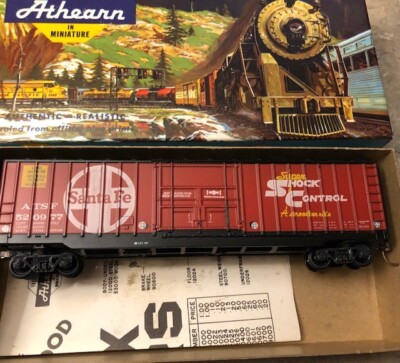 Athearn Santa Fe 40-Ft. Shock Box Car - Vintage | eBay