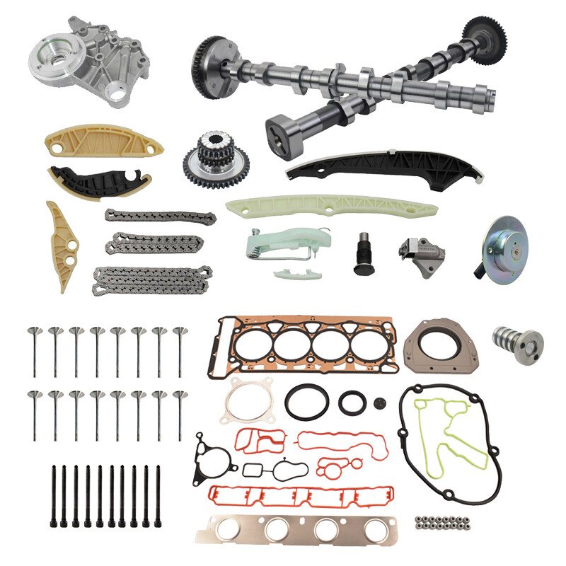 Head Gasket Camshaft Timing Chain Kit For VW GTI Jetta Passat Audi A3 ...