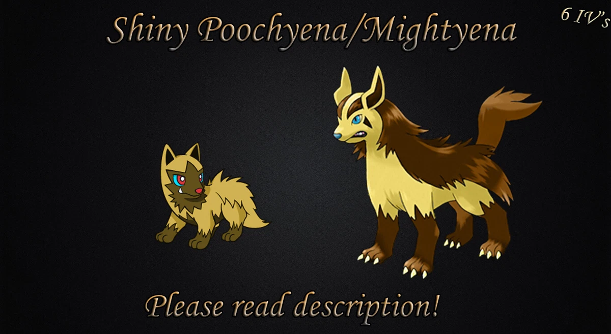Shiny Poochyena Pokemon X