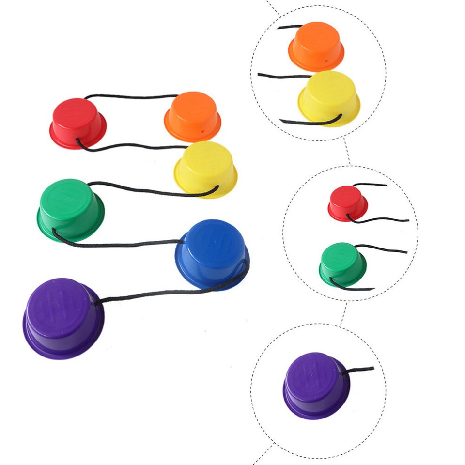 Stepping Stones for Kids Balance Buckets Outdoor Toy Plum Pile Toddler ...