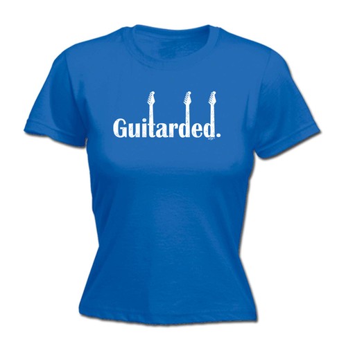 Guitarded - Womens T Shirt Funny T-Shirt Novelty Gift tshirt Gifts T ...