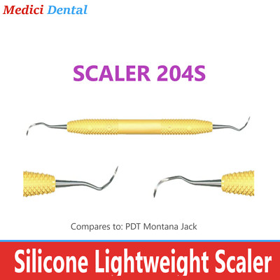 Dental Scaler 204S Universal Sickle Scalers, Currette, Posterior, Brown ...