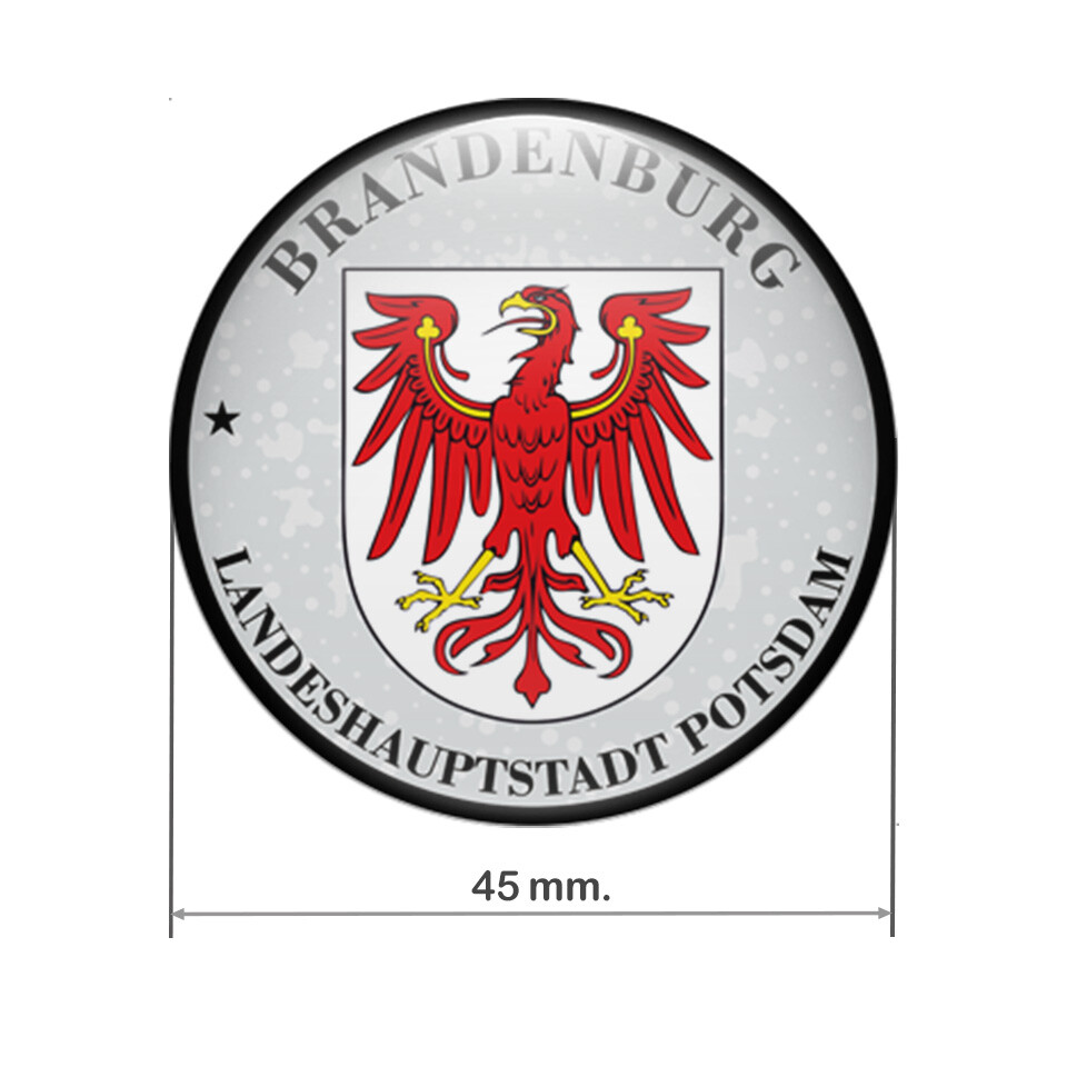 2x 3D Gel Stickers German License Plate Registration Seals Badge All ...