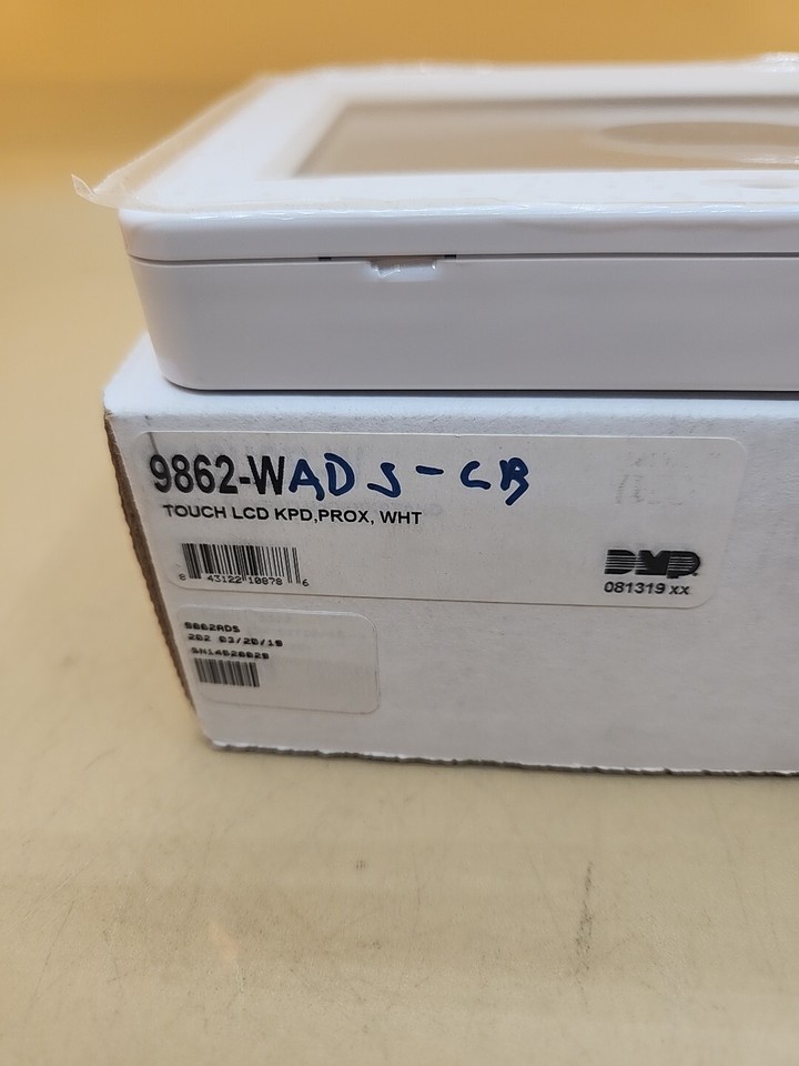 DMP 9862-W WIRELESS LCD TOUCHSCREEN KEYPAD Prox White New | eBay