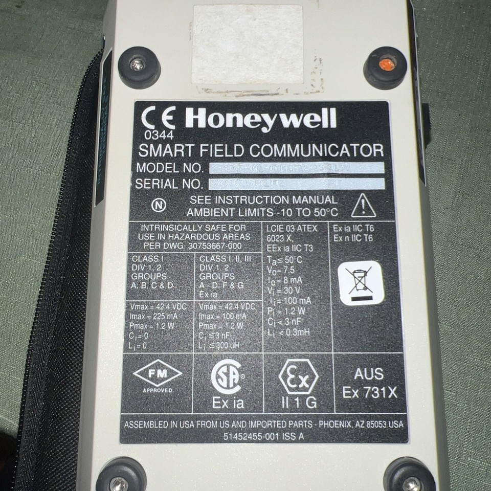 HONEYWELL STS103 SMART FIELD COMMUNICATOR | eBay