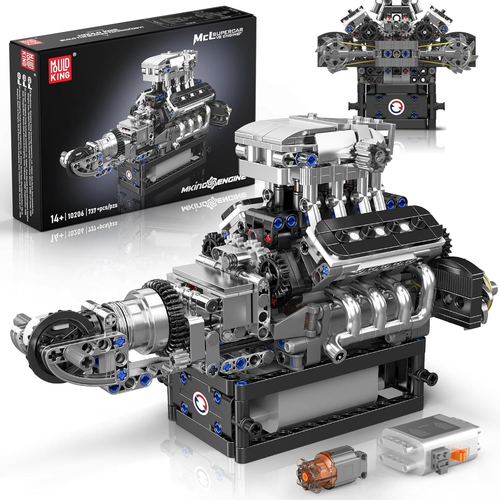 10206 V8 Engine Model Kit That Runs, Build Your Own Cars Combustion ...