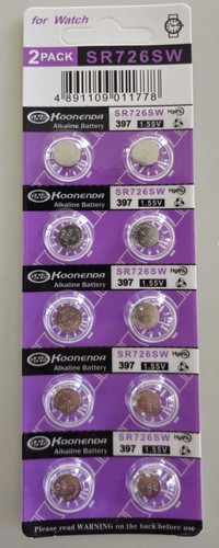 10x SR726SW Button Coin Cell Battery | eBay Australia