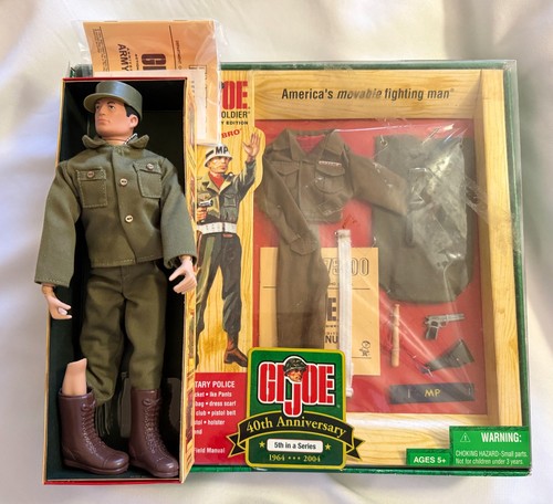 GI Joe 40th Anniversary Action Soldier Military Police 1964-2004 ...