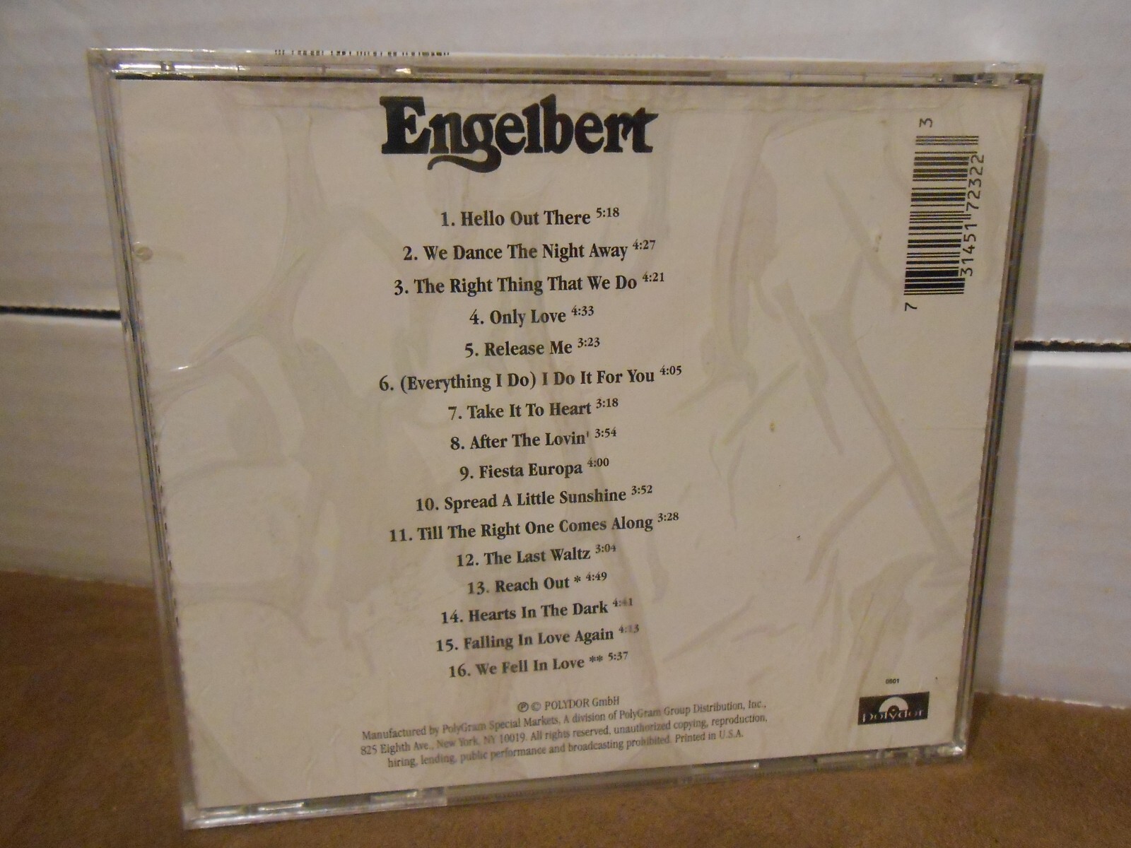 Hello out There by Engelbert Humperdinck (Vocal) (CD, Jul-1994, Rebound ...